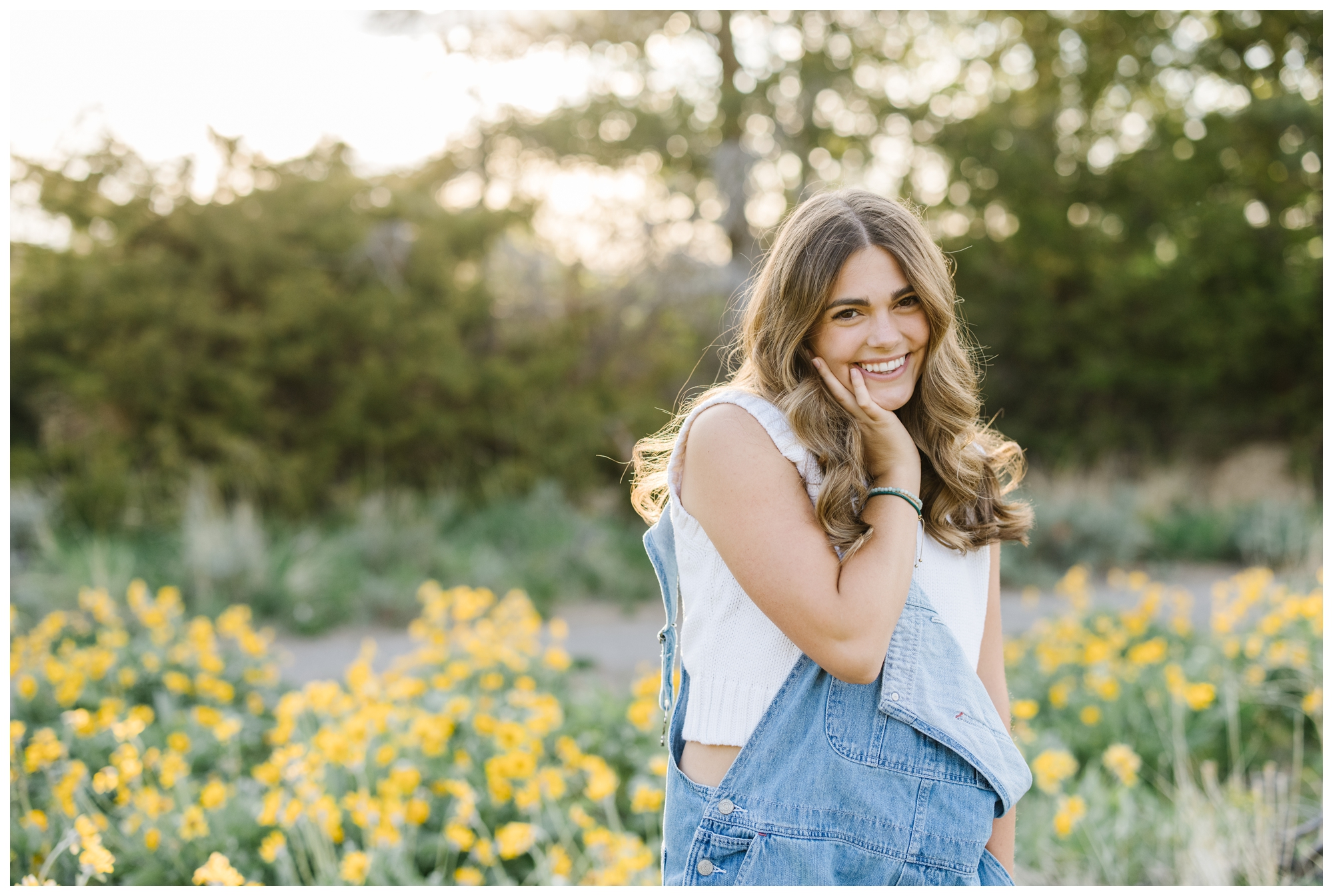 Logan, Utah Senior Photos | Wildflower session | Jessica's Photography
