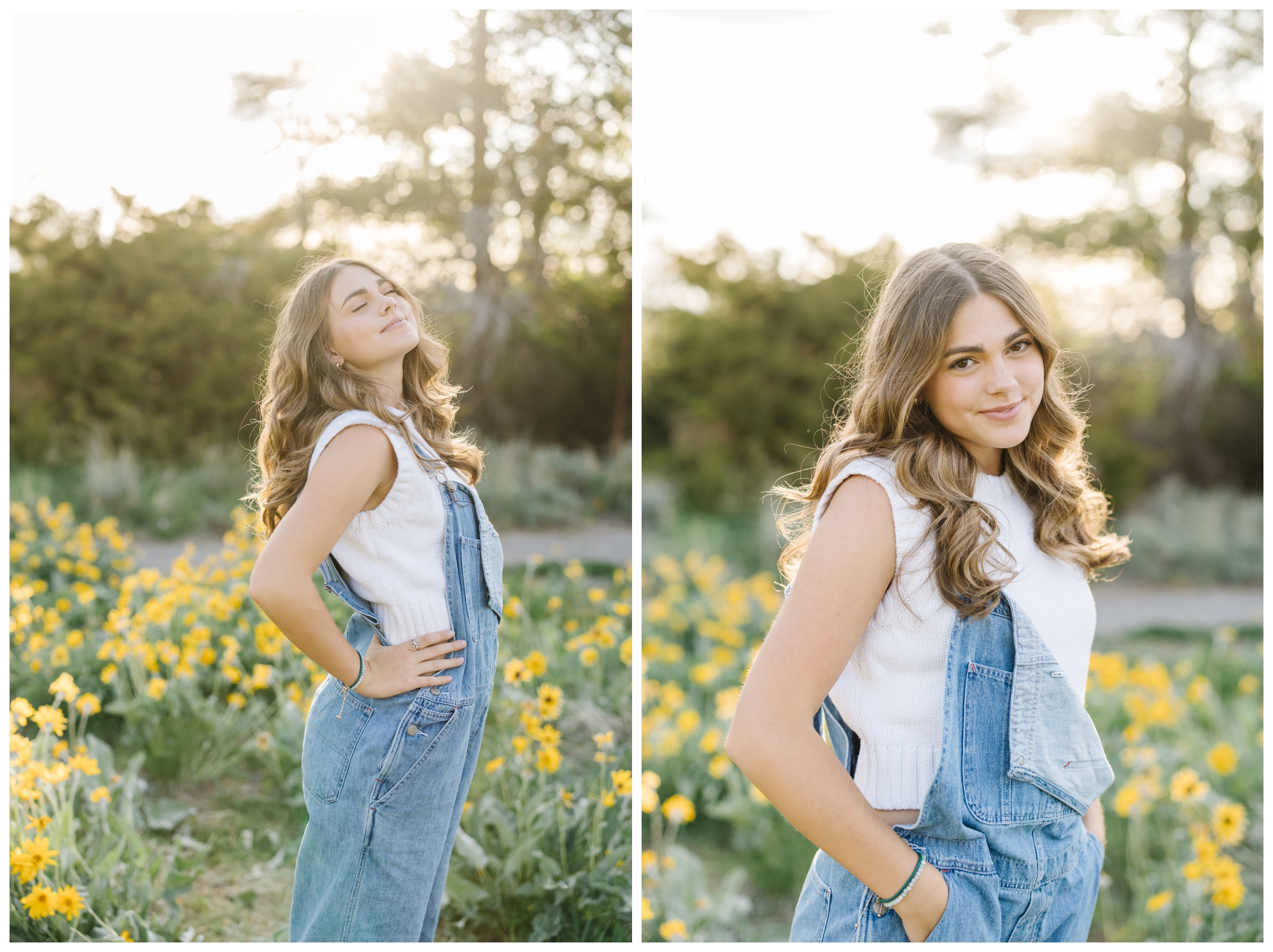 Logan, Utah Senior Photos | Wildflower session | Jessica's Photography
